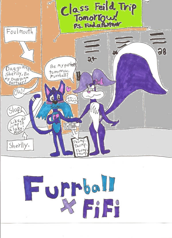 Request, Furrball-X-Fifi by bluemousem on DeviantArt