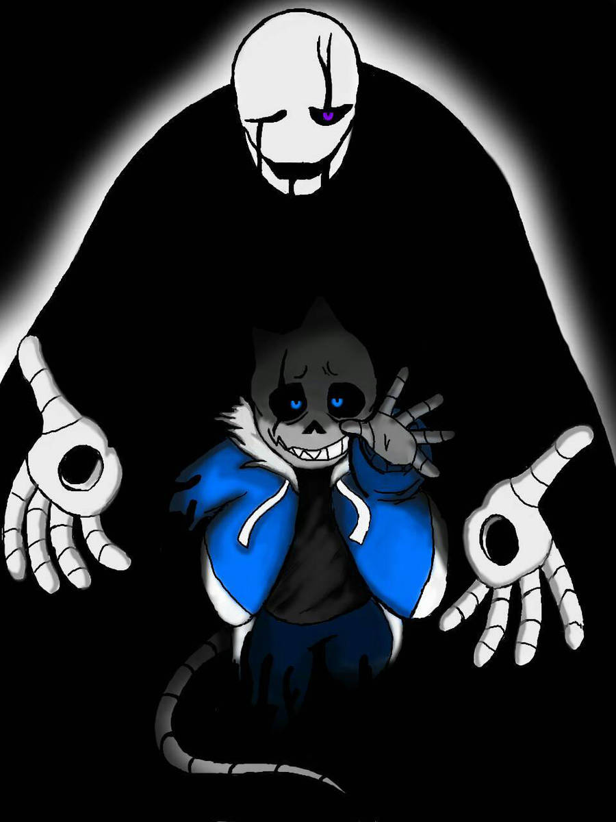Sans in Darkness... by ProjectWaker608 on DeviantArt