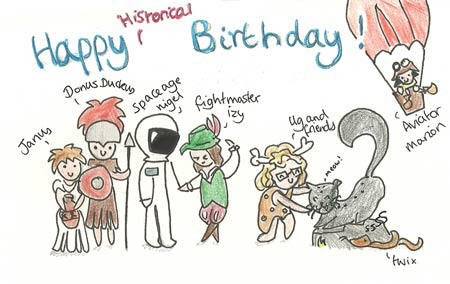 happy historical birthday by madperson42 on DeviantArt