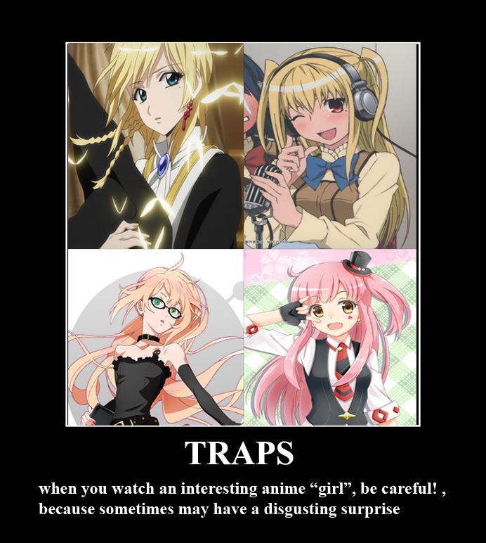 Traps, Traps Everywhere (animu androgyny lol) by Azael1332Ragnarok on ...