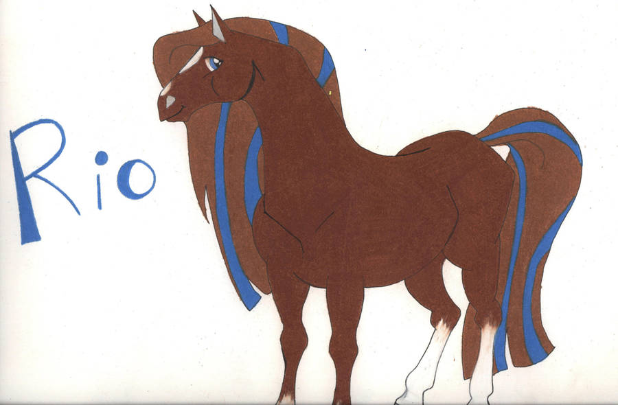 Horseland OC Rio by johnpaulgeorgeringo6 on DeviantArt