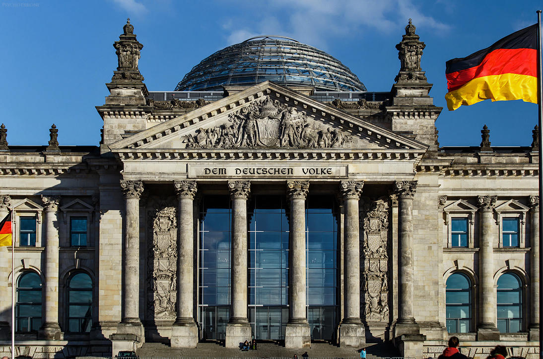German Reichstag - Dem Deutschen Volke by Psychothrone on DeviantArt