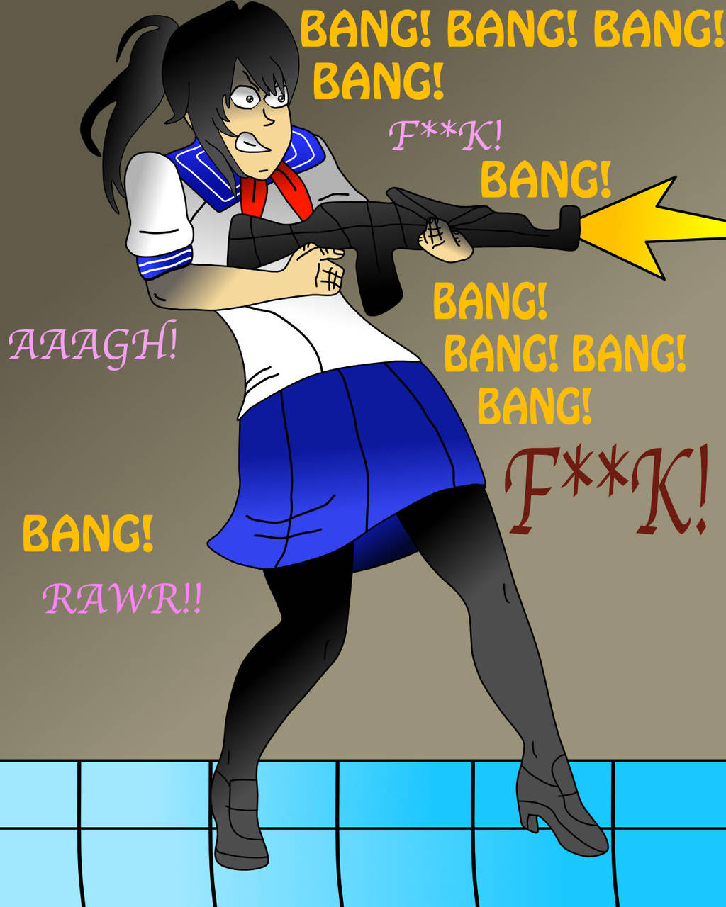 Yandere-Simulator: Snap Mode by creepypastajack on DeviantArt Yandere-Simulator: Snap Mode by creepypastajack on DeviantArt