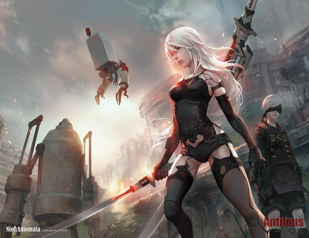 NieR Automata A2 9S(full version) by antilous on DeviantArt