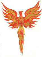 Moon to Sun Rising Phoenix by KuroEngel on DeviantArt