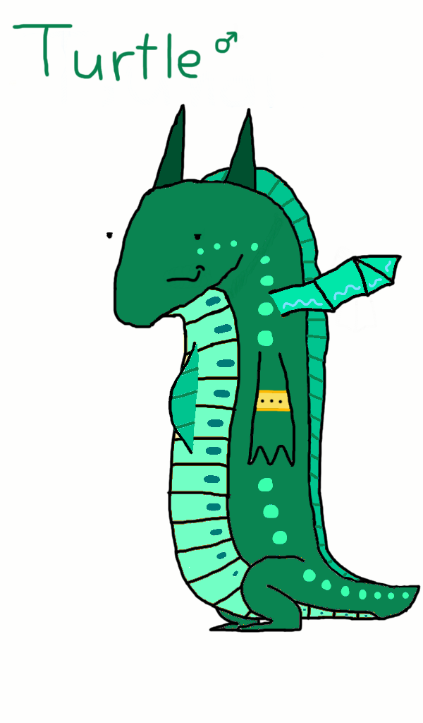 Prince Turtle the SeaWing by RedBalloonDouglas on DeviantArt