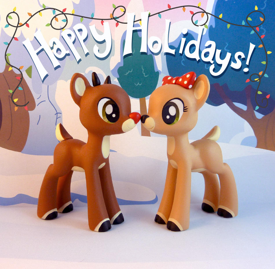 Rudolph and Clarice by krowzivitch on DeviantArt