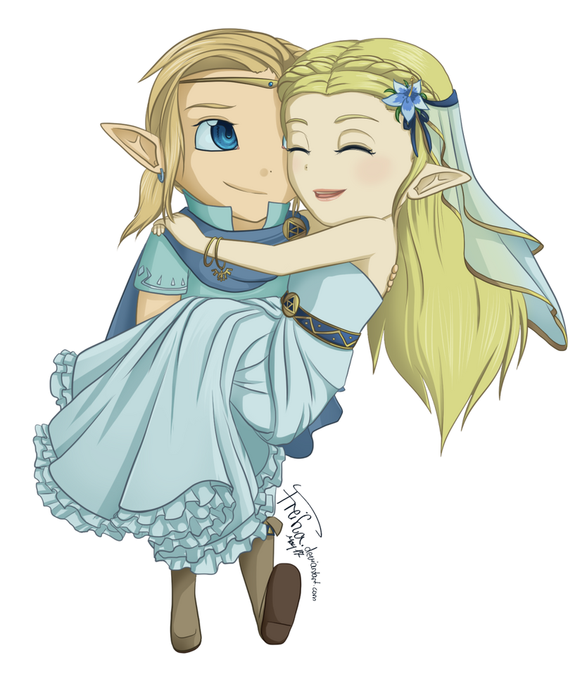 BotW ZeLink Wedding by Freiha on DeviantArt