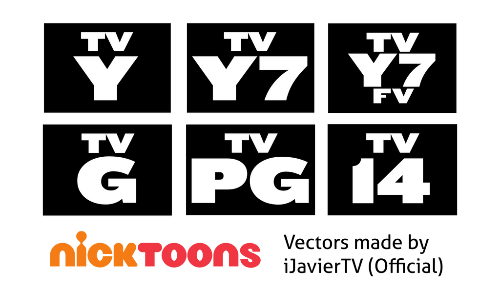 NickToons 2014 TV Rating Vectors By IJavierOfficial On DeviantArt NickToons 2014 TV Rating Vectors By IJavierOfficial On DeviantArt