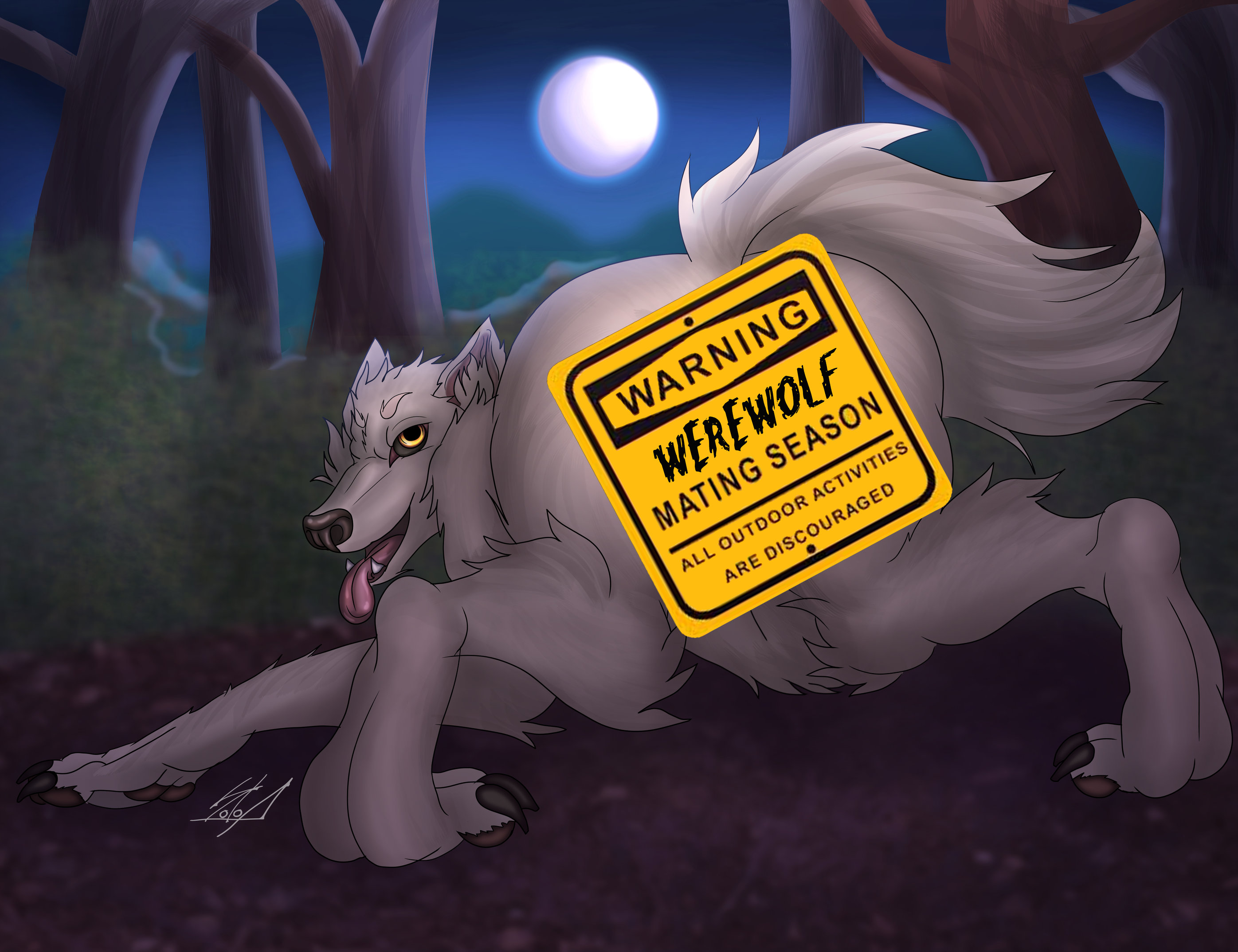 Wolves Mating Animation