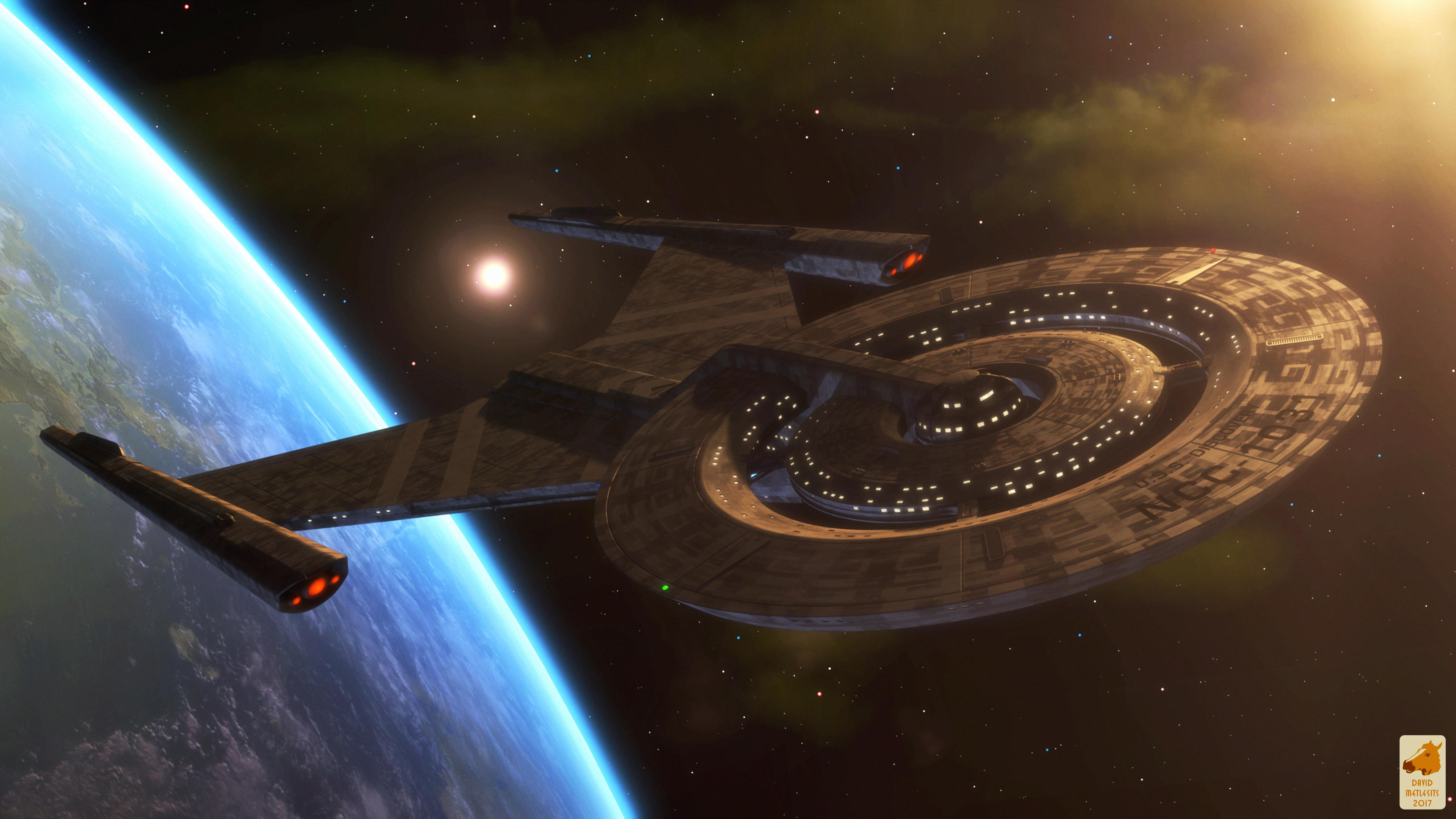 USS Discovery NCC-1031 by thefirstfleet on DeviantArt
