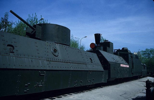 Trotsky's armored train created by POUM gratitude by dlink97 on DeviantArt
