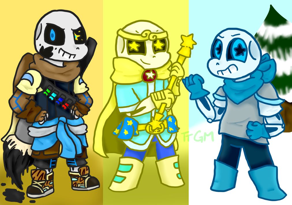 The Star Sanses by LavenderSapphirexX on DeviantArt