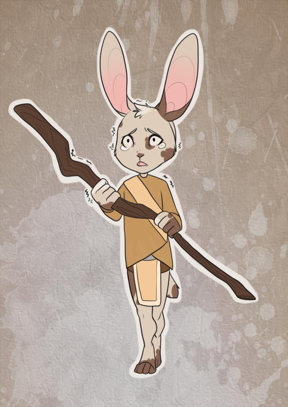 Rookie Warrior Bunny by Little-shewolf9 on DeviantArt