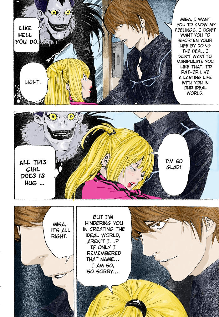 Light and Misa - manga page by tomgirl227 on DeviantArt
