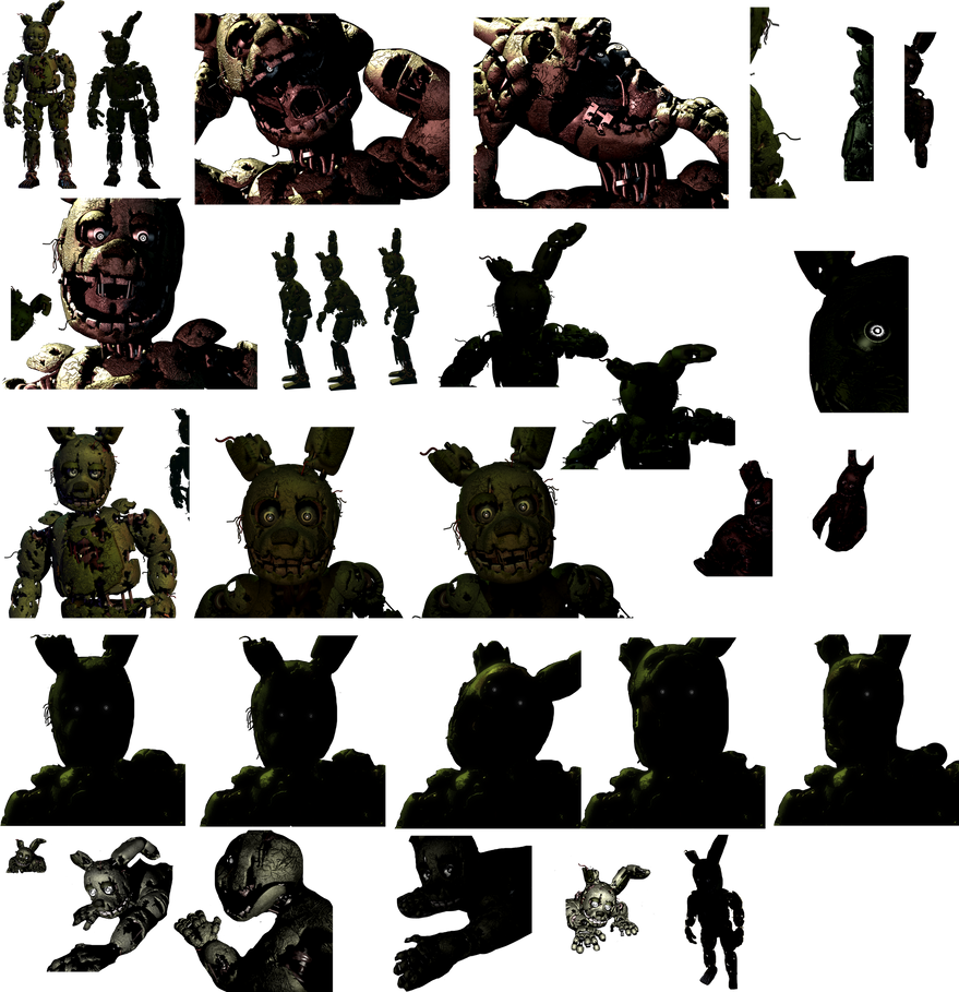 Springtrap resource pack (Reguest) by Fnaf-fan201 on DeviantArt