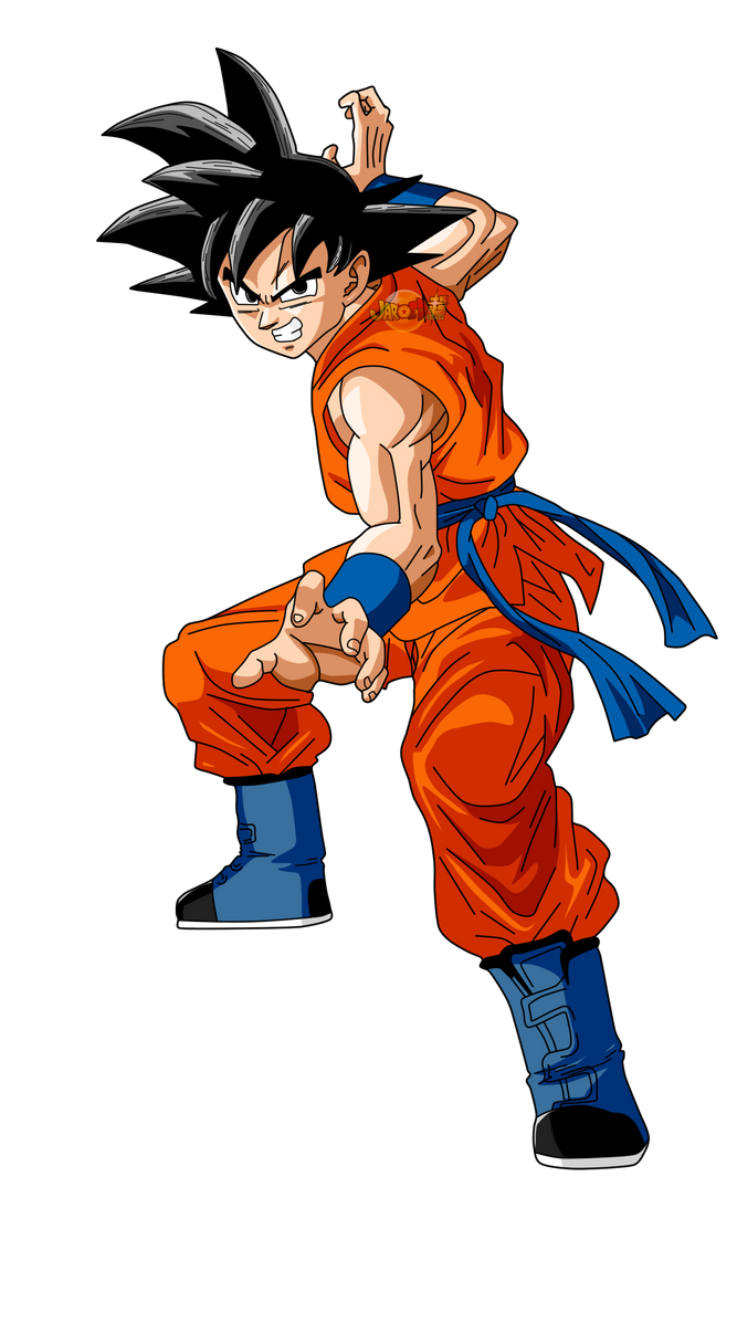 Goku pose de Ataque dbs by jaredsongohan on DeviantArt