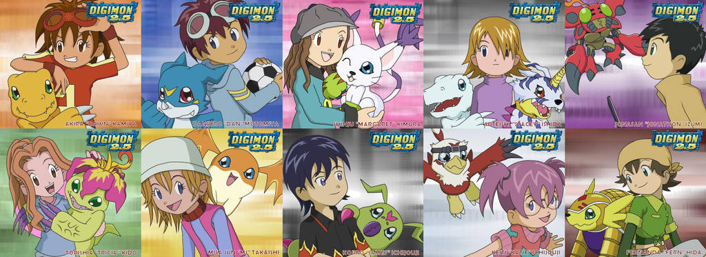 Digimon 2.5 Best Partners by CherrygirlUK19 on DeviantArt