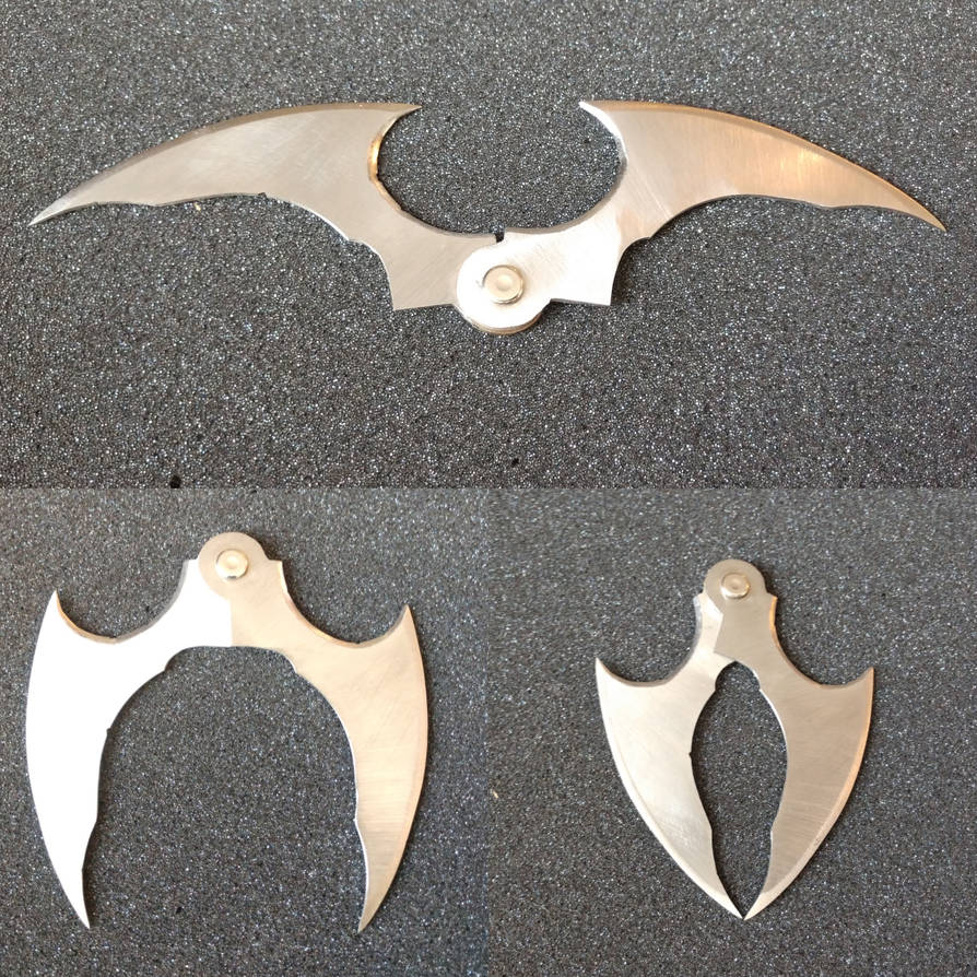 Batarang set up close by FracturedWorkshop on DeviantArt
