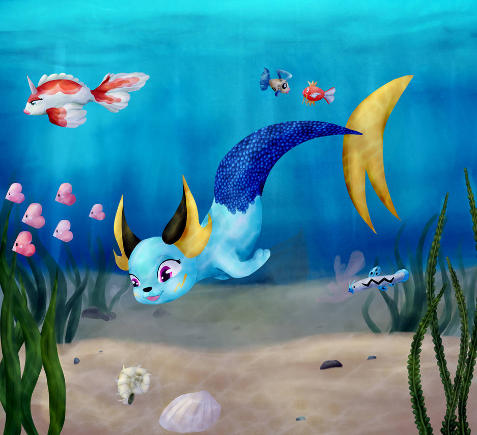 Pokemon Underwater World by wikitygrys on DeviantArt