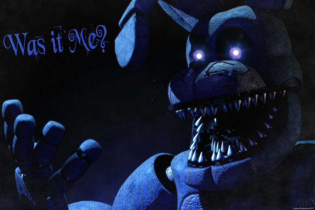FNAF 4 - Unwithered Nightmare Bonnie by GamesProduction on DeviantArt