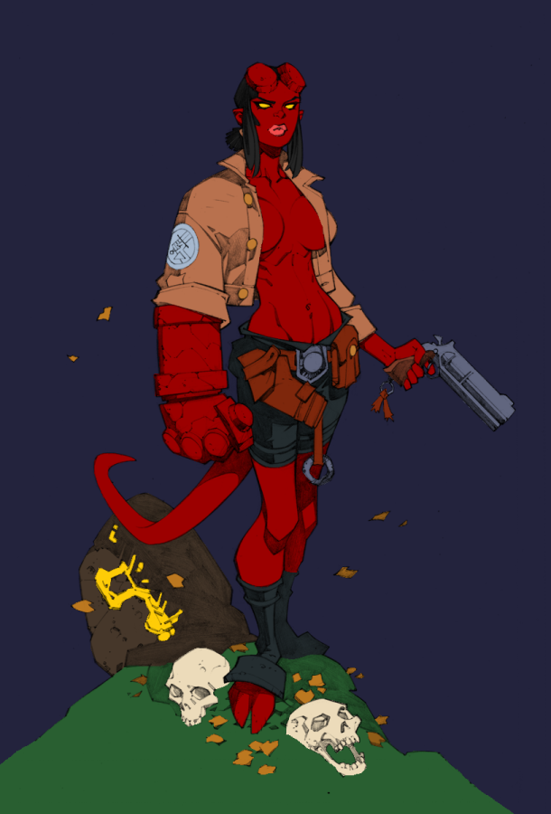 Hellgirl by RandyGreen on DeviantArt