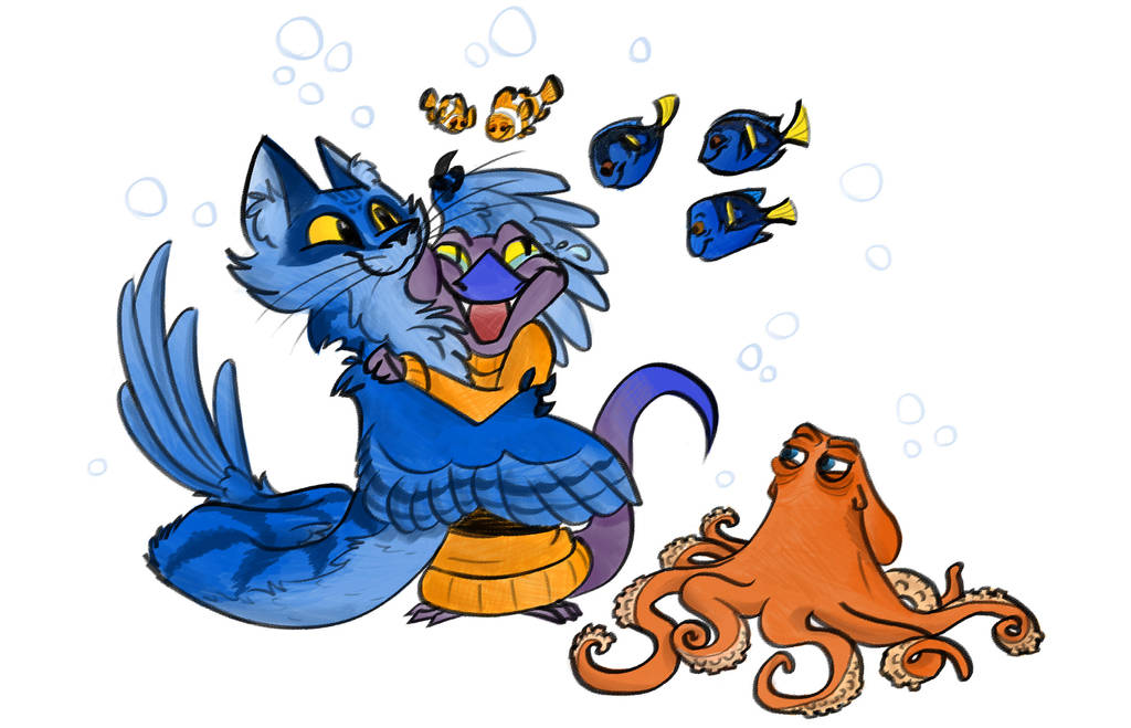 Me and my childhood reaction to Finding Dory by Moviedraws on DeviantArt