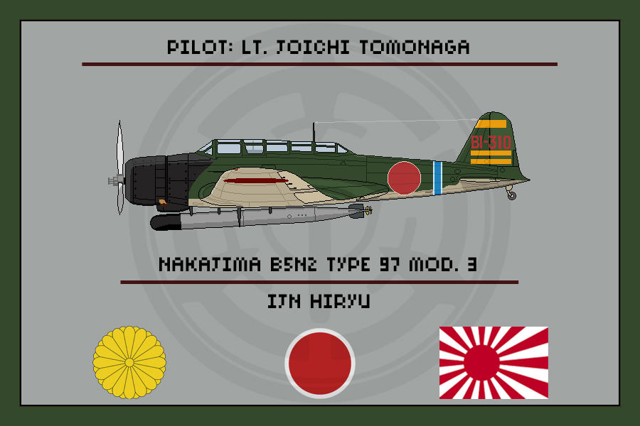 B5N2 Type 97 Mod. 3 of IJN Hiryu by Grevinsky79 on DeviantArt