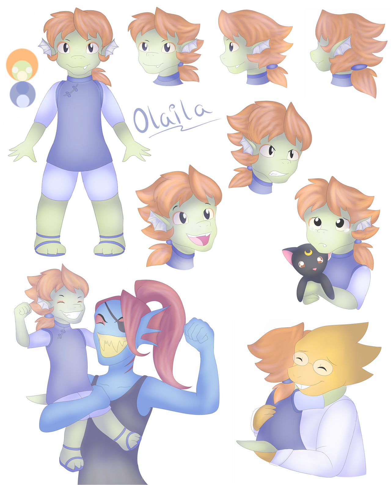 [Undertale] Trio by Aderlut on DeviantArt