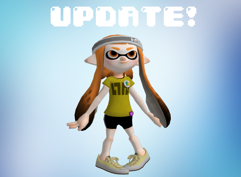 Splatoon - UPDATED Inkling Girl! *XPS* by CreamFireballXNALara on ...