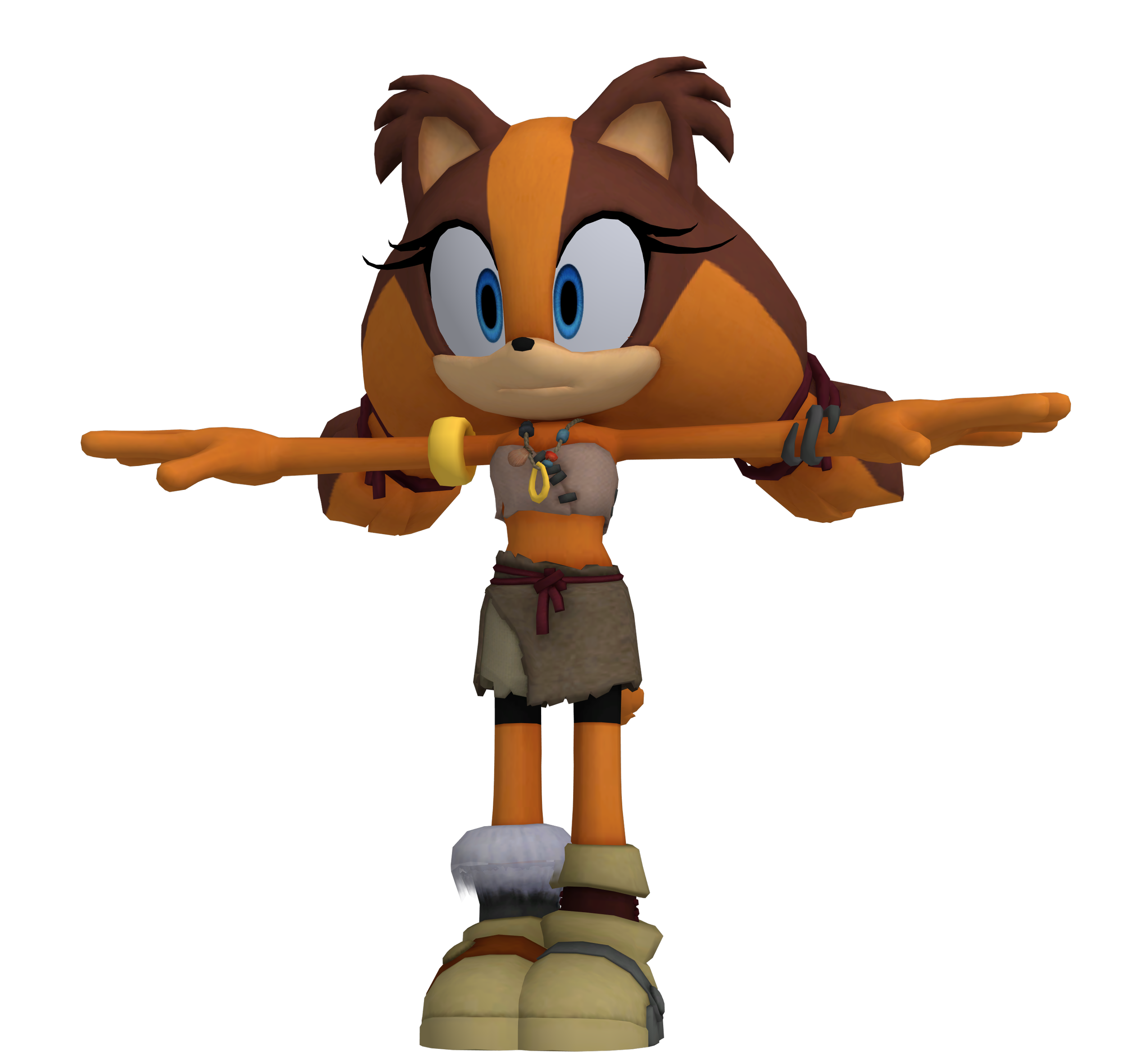 MS 2016 - Sticks the Badger *XPS* by CreamFireballXNALara on DeviantArt