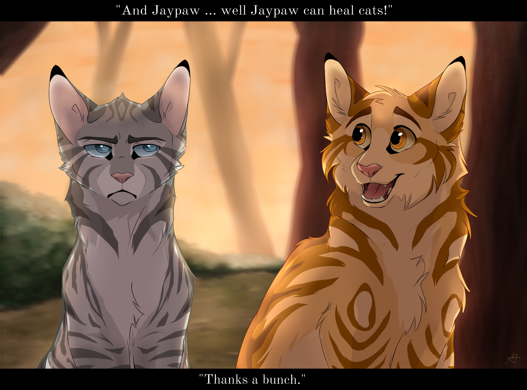 Jaypaw is not amused by Nightryx on DeviantArt