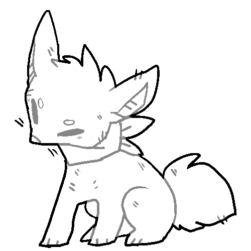 Free Fox Base by pexil on DeviantArt