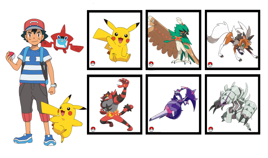 My Predictions for Ash's Alola Team V2 by Wildcat1999 on DeviantArt