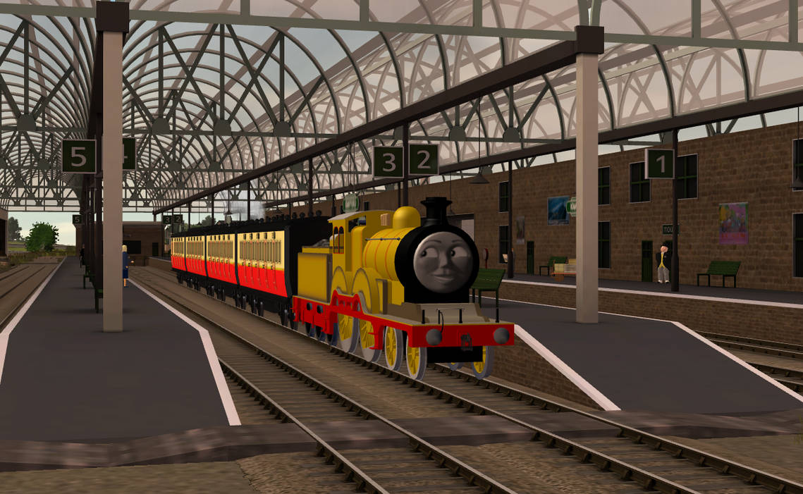 Trainz Molly at Knapford by Wildcat1999 on DeviantArt