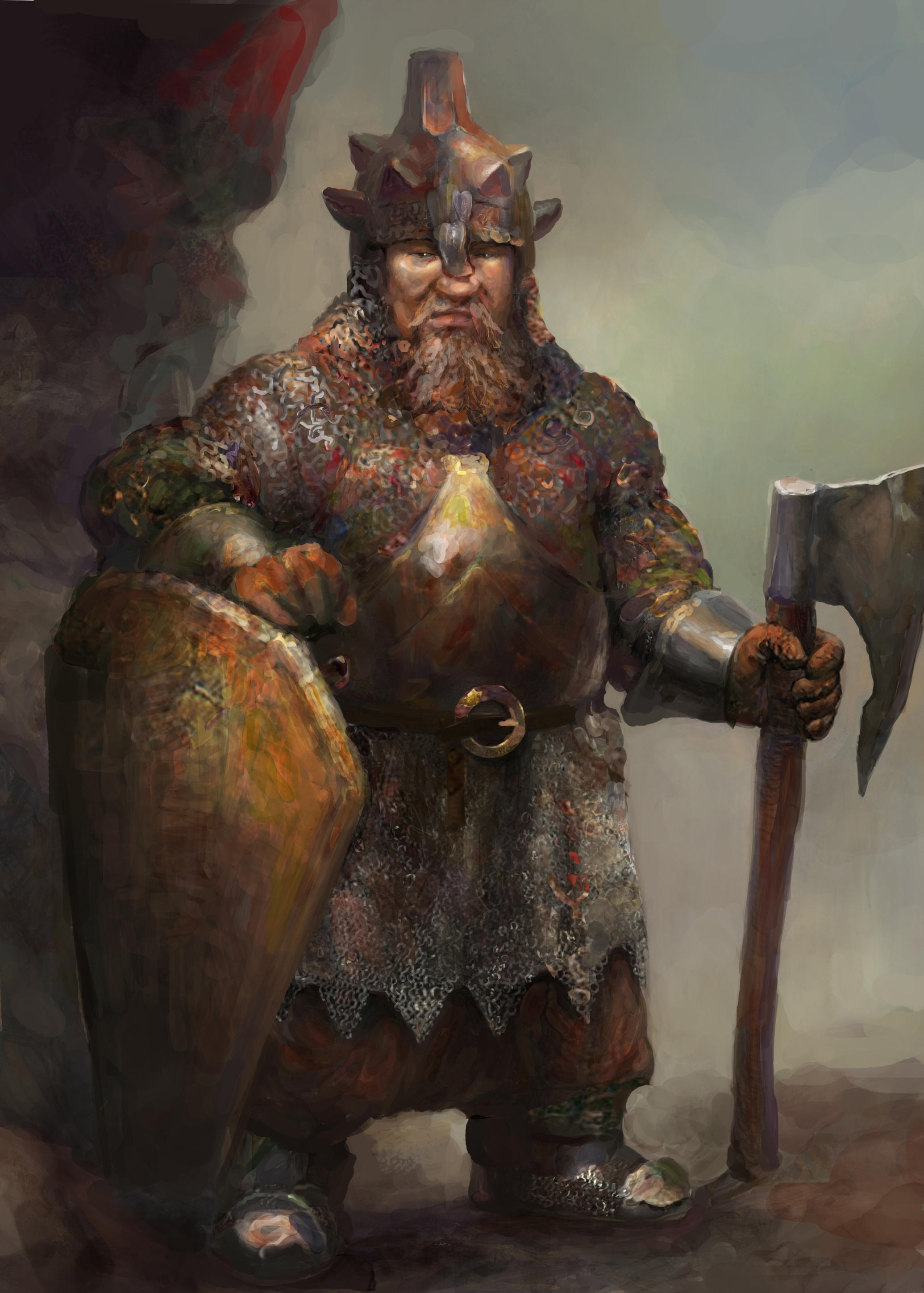 Dwarf Warrior by Igor Levchenko : r/ImaginaryWarriors