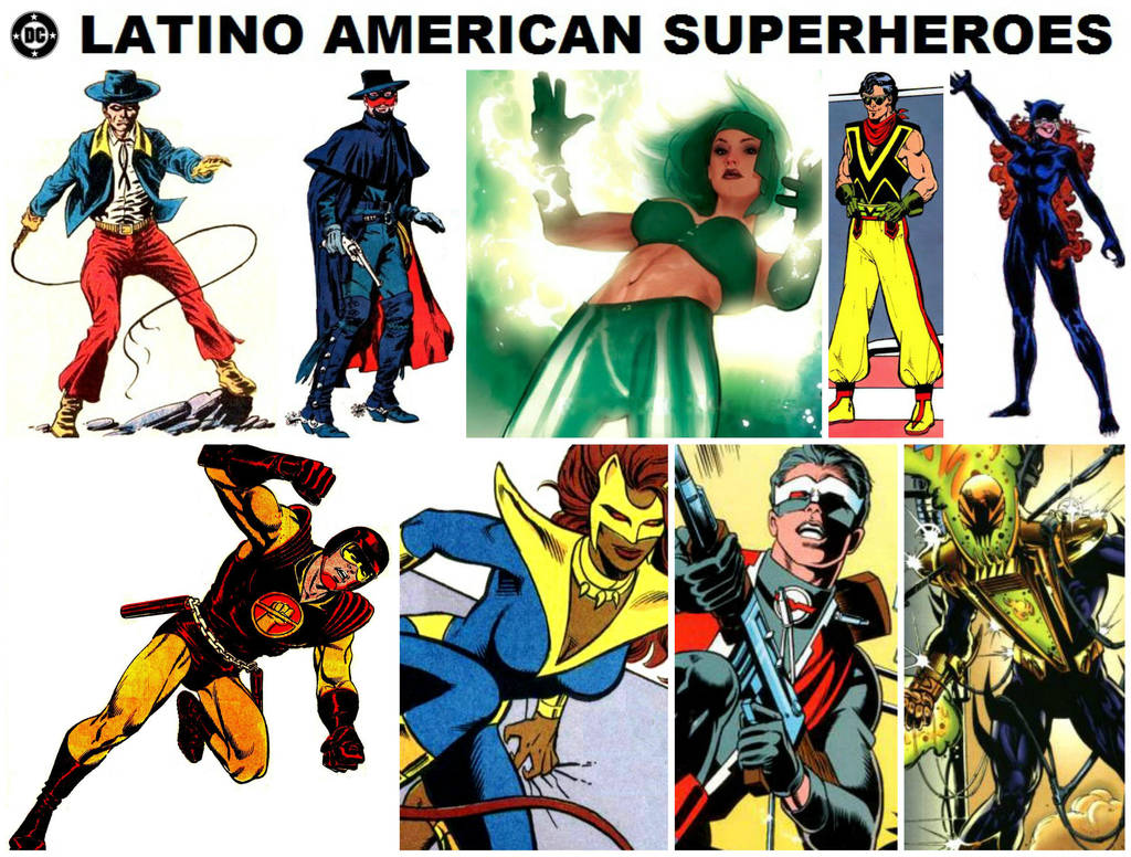 DC Latino American Superheroes by StevenEly on DeviantArt