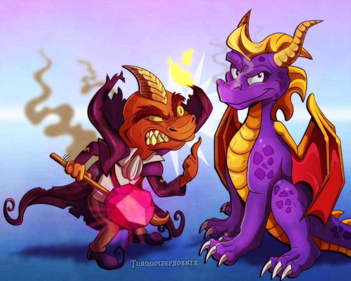 Spyro - A Spooky, Rainy Night by Turquoisephoenix on DeviantArt