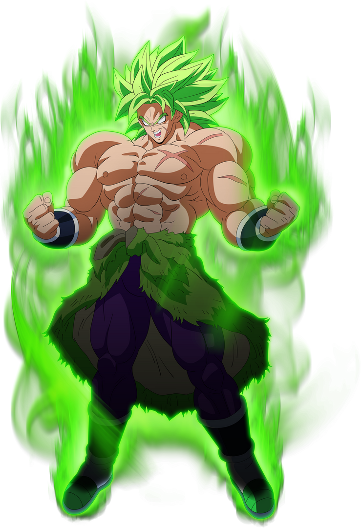 Broly Power Up by SaoDVD on DeviantArt