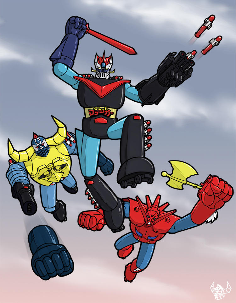 Shogun Warriors by retrorobotboy on DeviantArt