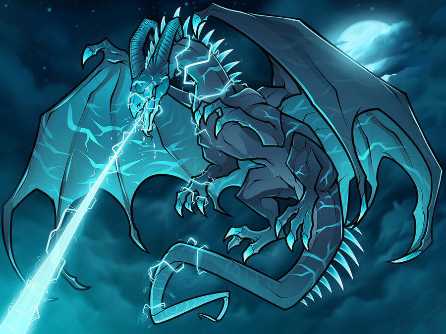 Electric Dragon Electric Elemental By Dragoart On DeviantArt
