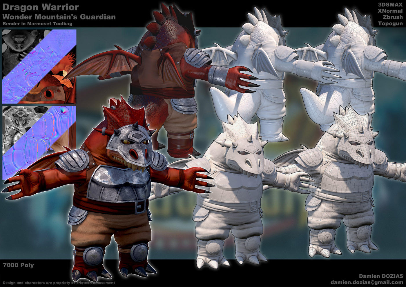 Dragon Warrior Armor by sterna on DeviantArt