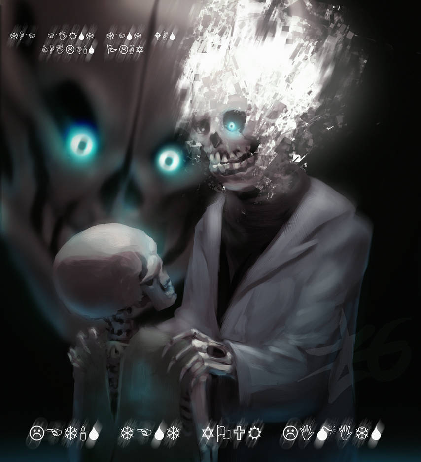 Undertale - W.D. Gaster by Zinrius on DeviantArt