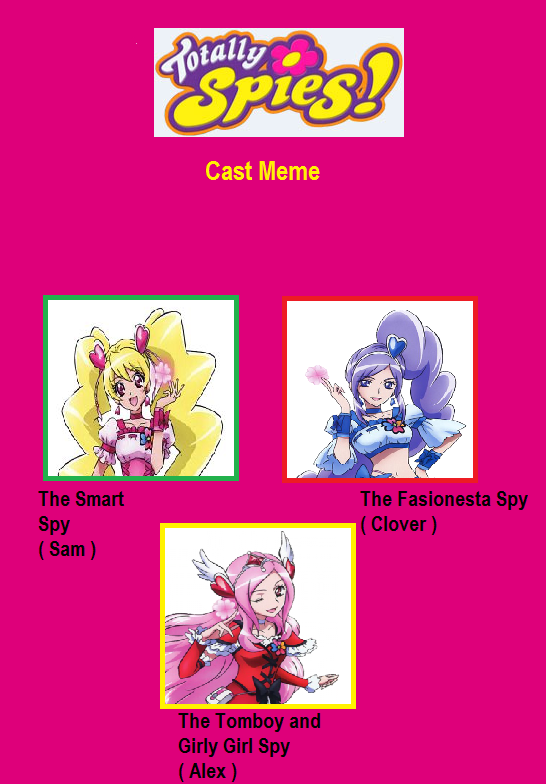 Fresh Pretty Cure Spies Cast Meme by LunaMoon9000 on DeviantArt