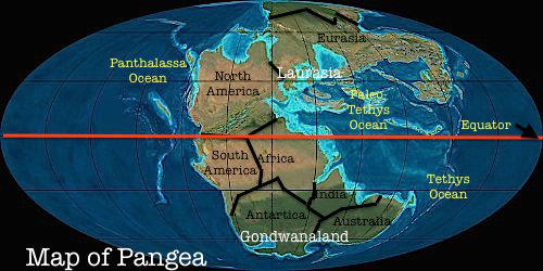 Map of Pangea by TheReturnOfGodzilla on DeviantArt