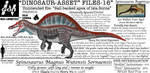 DINOSAUR ASSET FILES-SPINOSAURUS (UPDATE) by Taliesaurus on DeviantArt