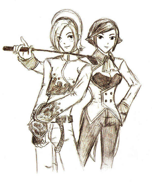 Ash And Eli Friend Or Foe By Bluekensou On Deviantart