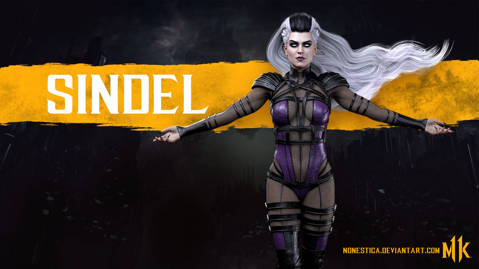 Sindel 3d On Mortal Kombat Fans Deviantart