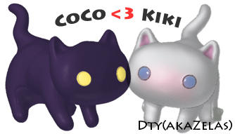coco and kiki in 3D by zelas on DeviantArt