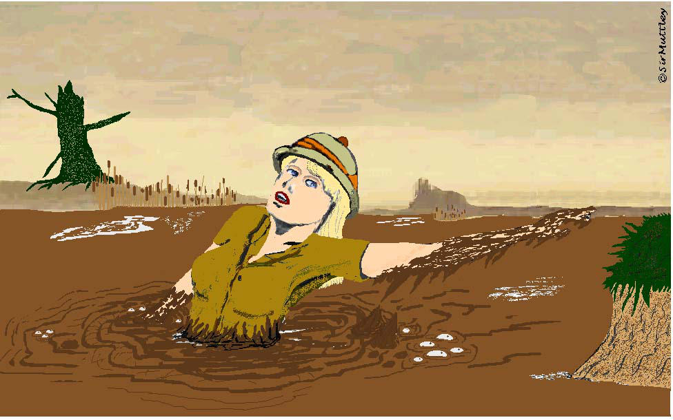 Trapped in The Deadly Mud Lake by JunglePeril on DeviantArt